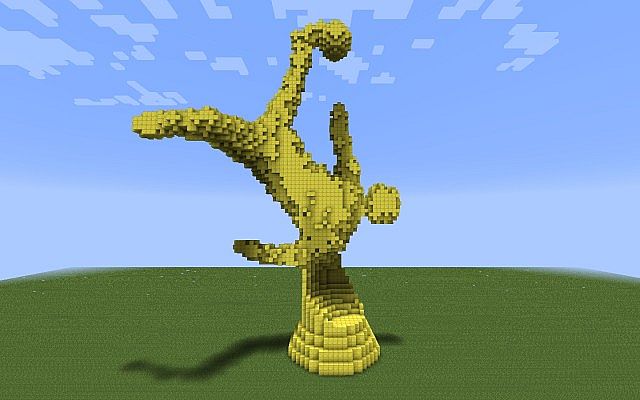 Golden Statue Minecraft Map