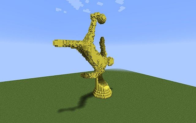 Golden Statue Minecraft Map