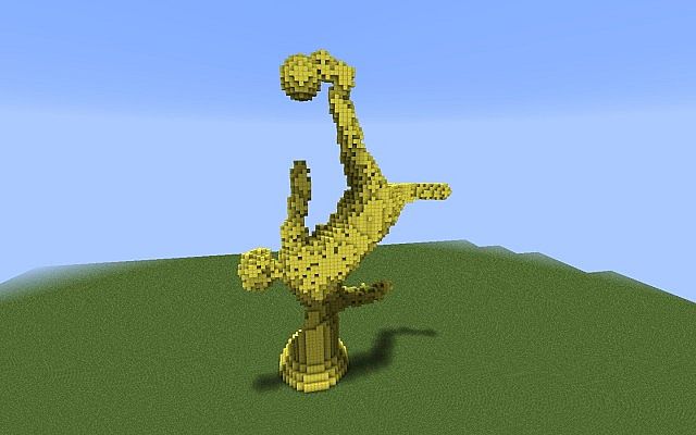 Golden Statue Minecraft Map