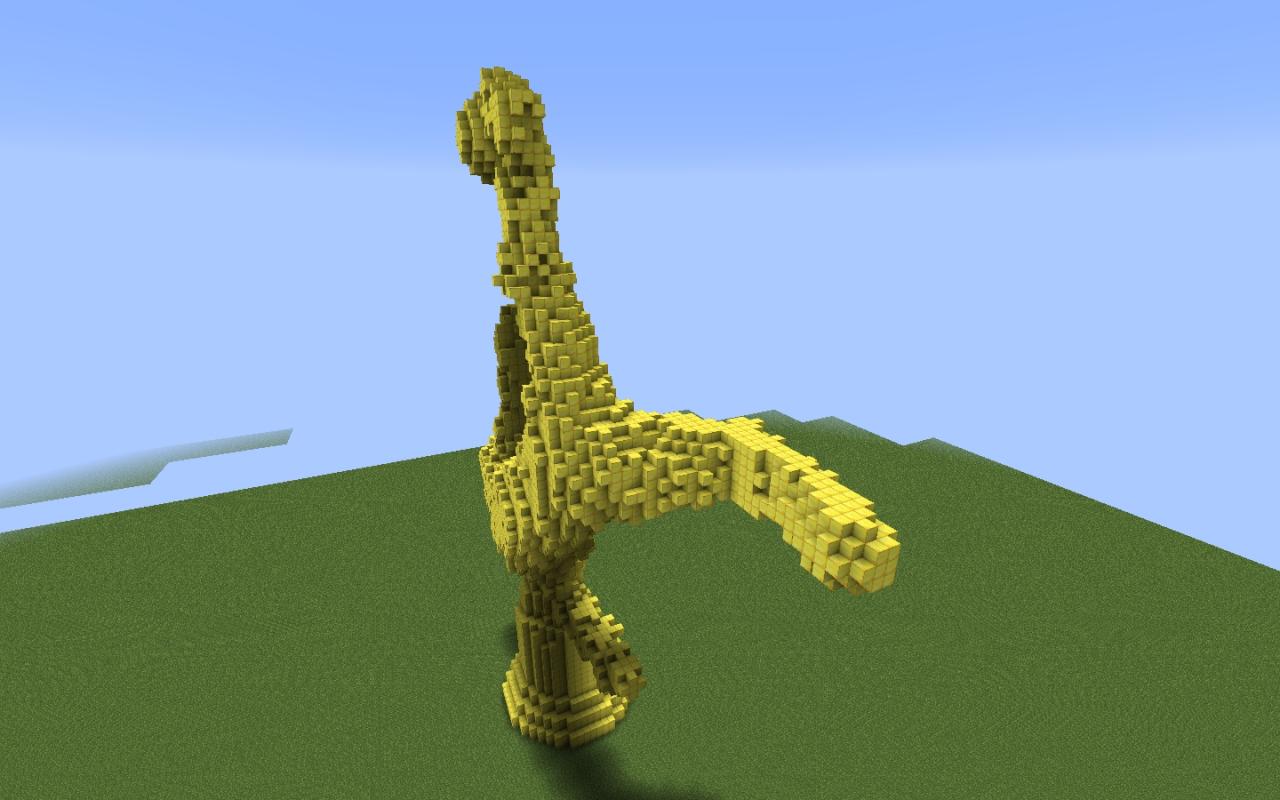 Golden Statue Minecraft Map