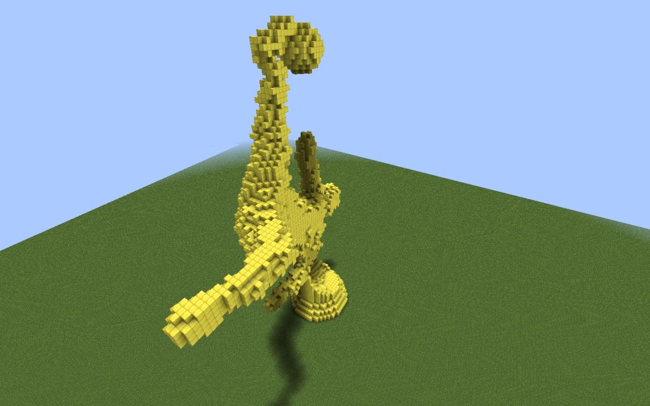 Golden Statue Minecraft Map