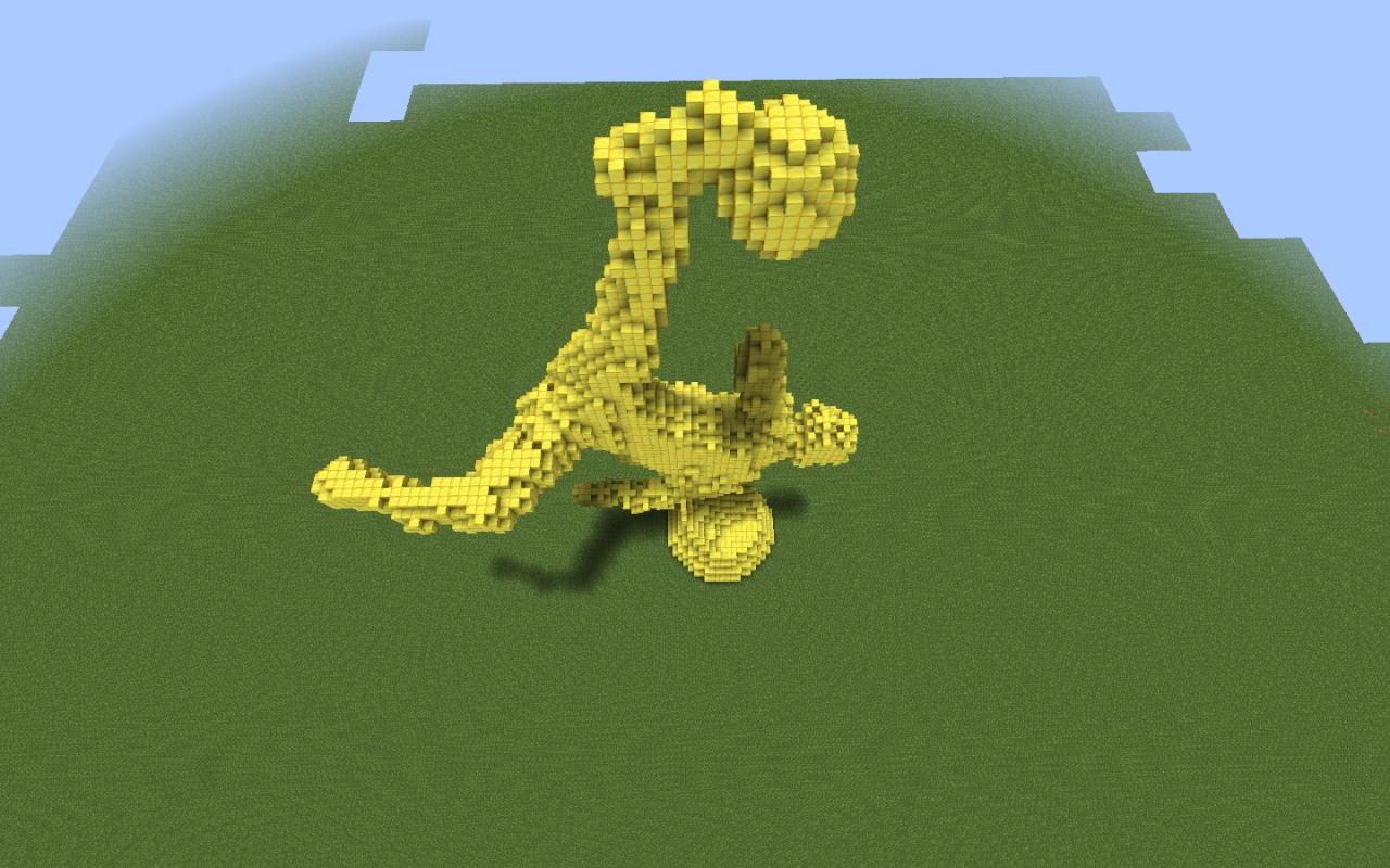 Golden Statue Minecraft Map