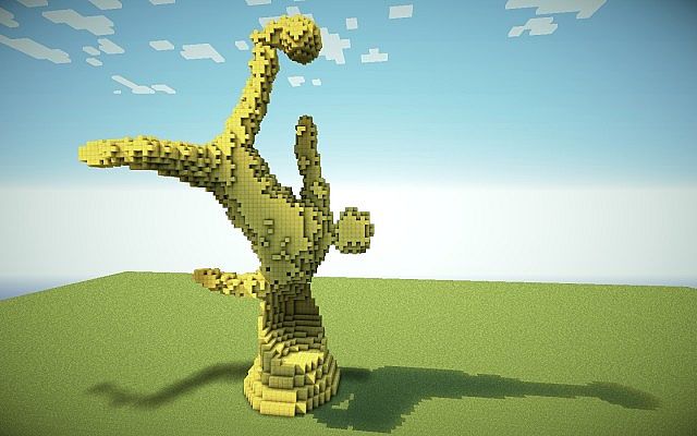 Golden Statue Minecraft Map