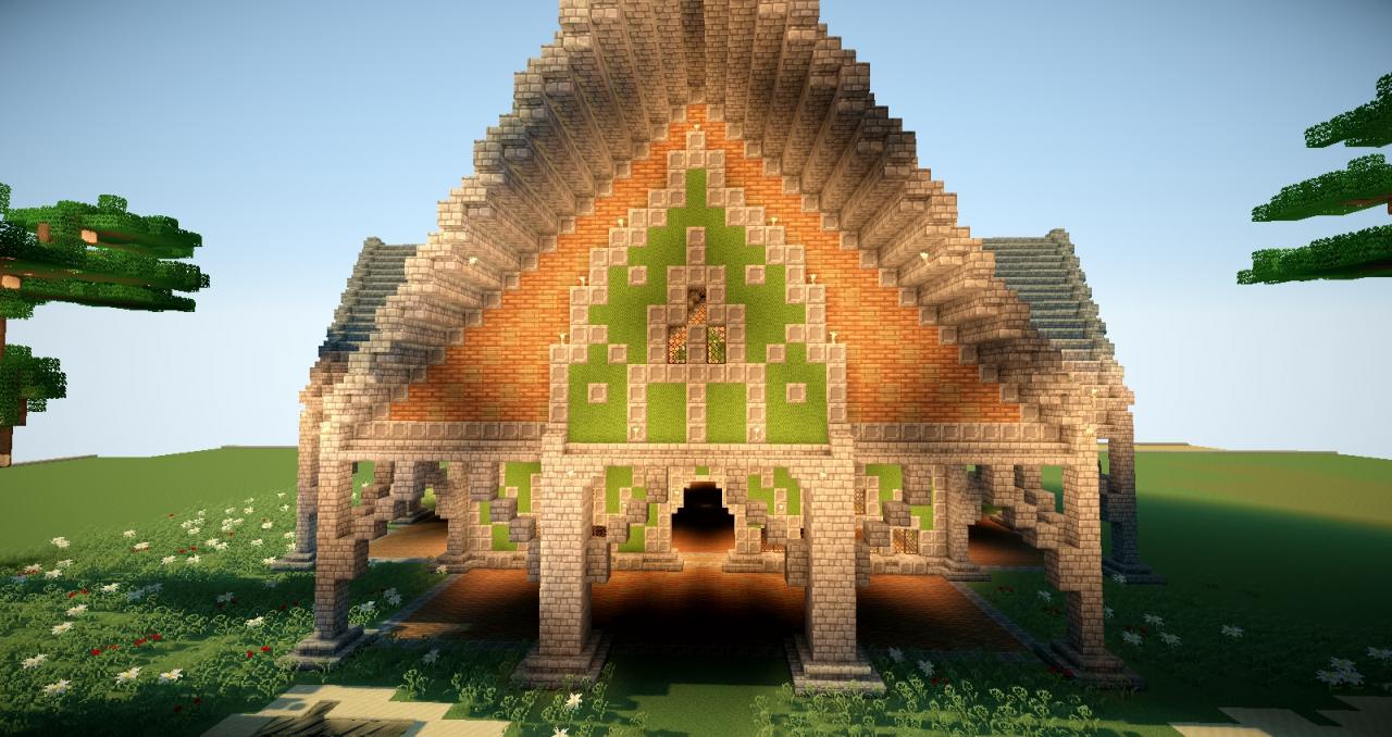 ''Mossy adobe'' Minecraft Map