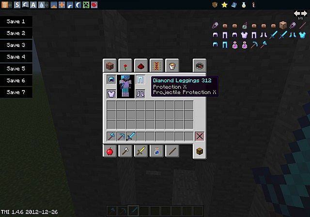 Item dispenser/ Good stuffs Minecraft Map