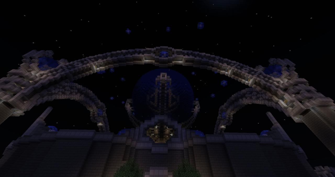 HUGE Portal Server Spawn Minecraft Map