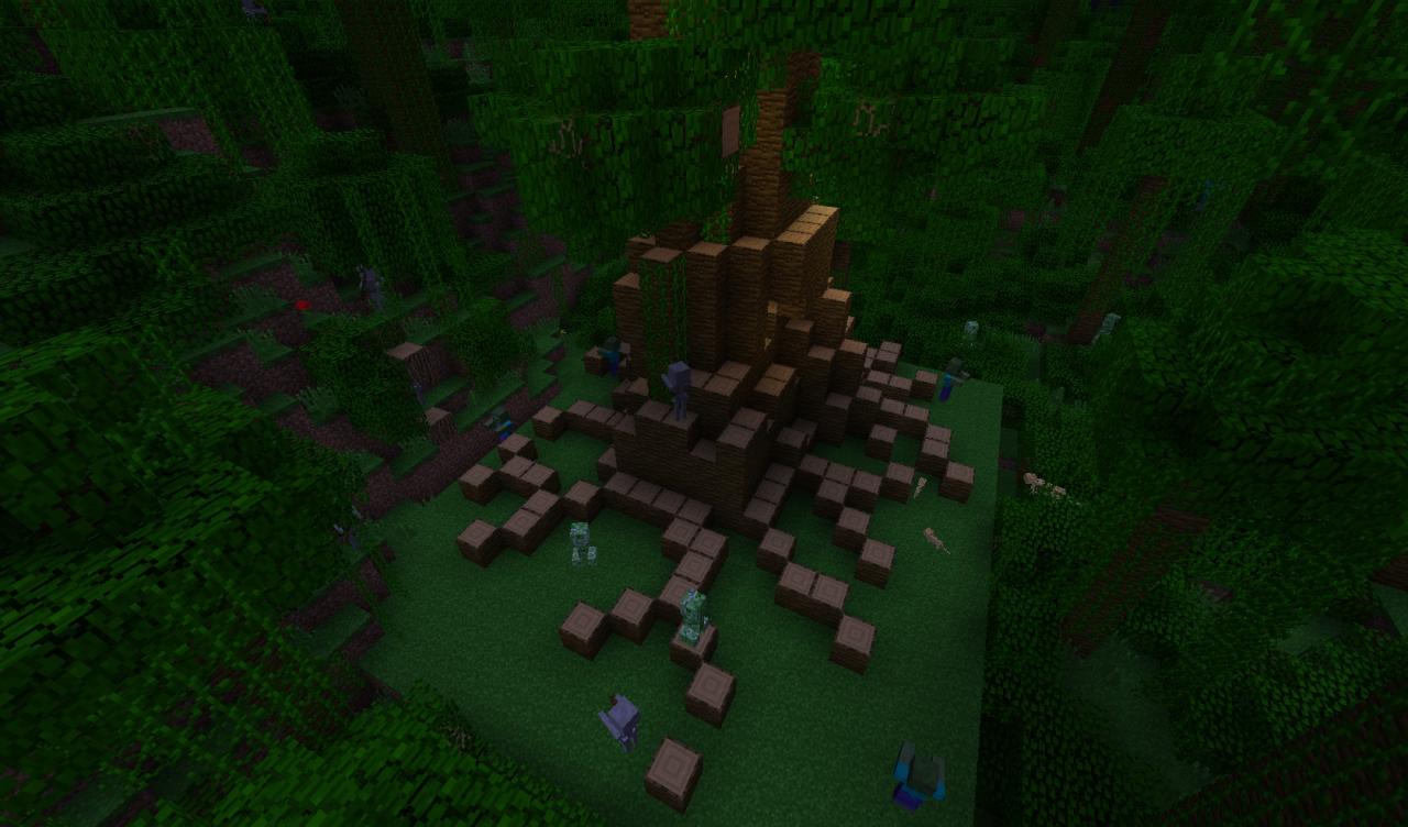 Giant tree Hunger Games/Adventure/Spawn map Minecraft Map