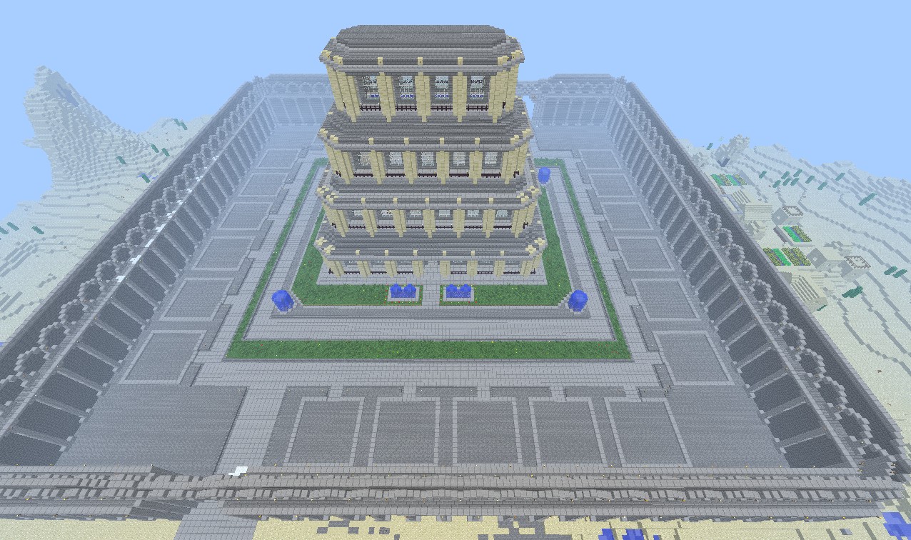 Server Town Minecraft Map