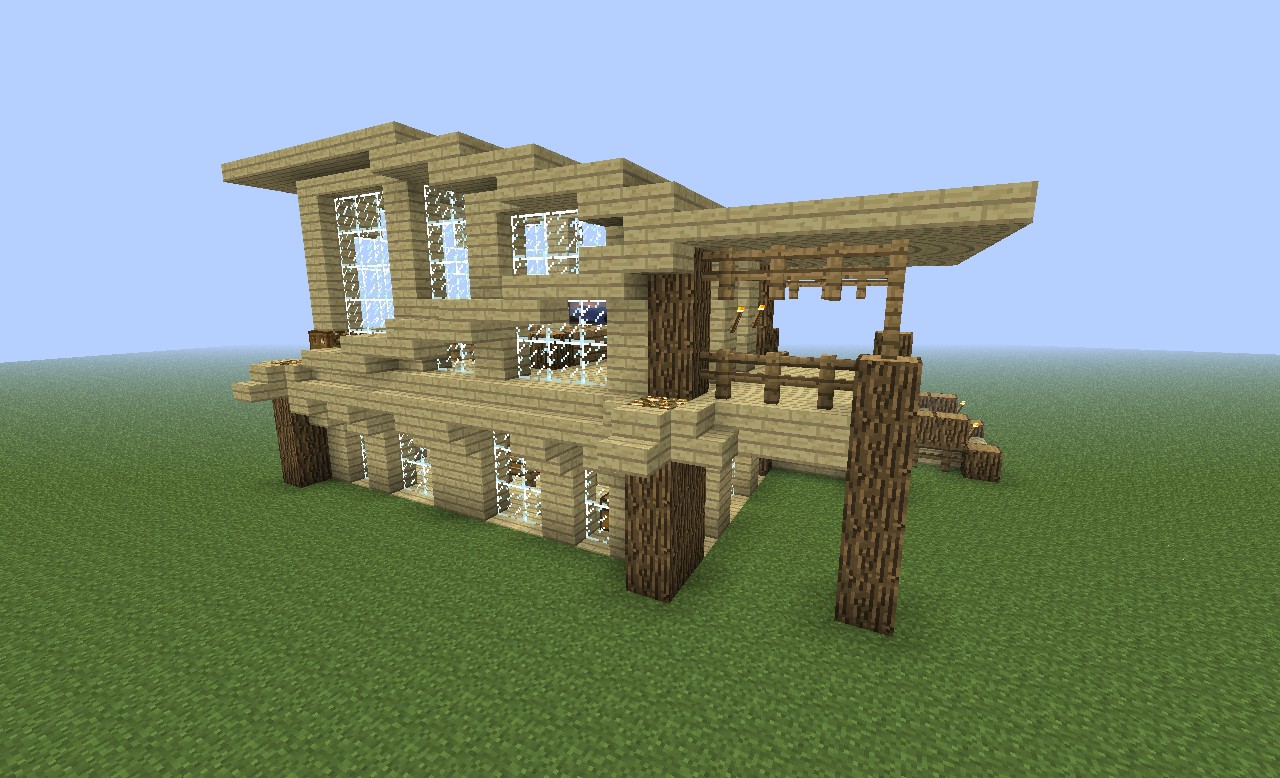 Vanilla House Minecraft Map