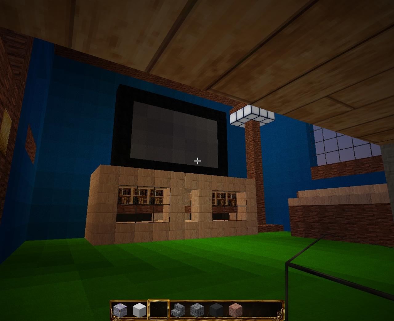 Big Blue House Minecraft Map