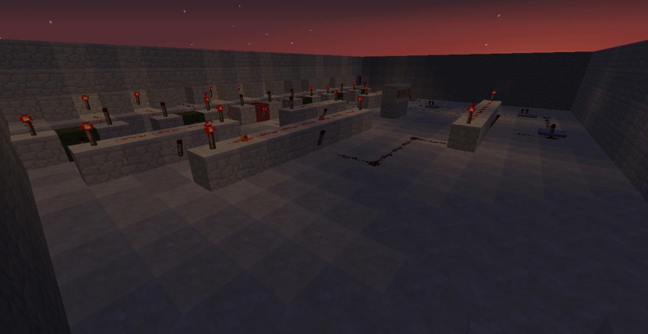 Password Locked Door Minecraft Map