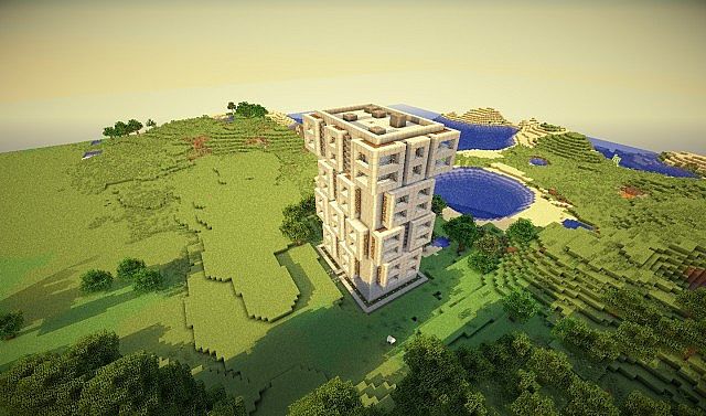 Modern Block of Flats Minecraft Map