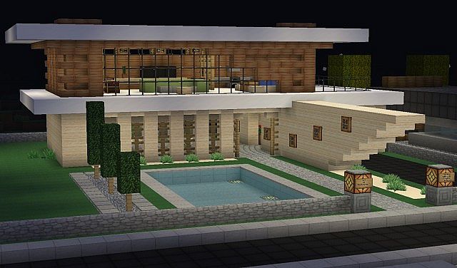 Minimal Waterfront Home -WOK- Minecraft Map