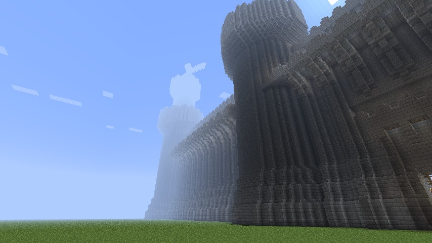 Castle Wall Minecraft Map