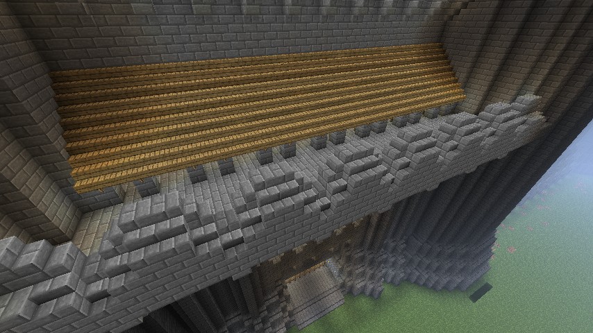 Castle Wall Minecraft Map