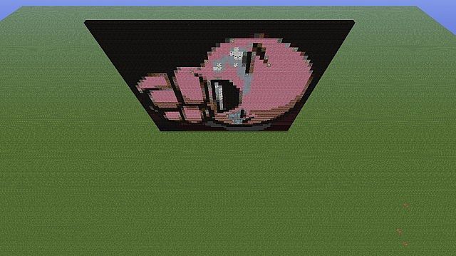 Binding Of Isaac Pixelart (My First Pixelart) Minecraft Map