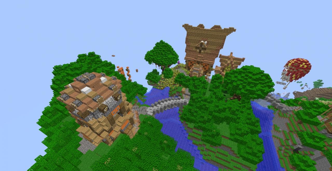 Big Awsome Village Minecraft Map