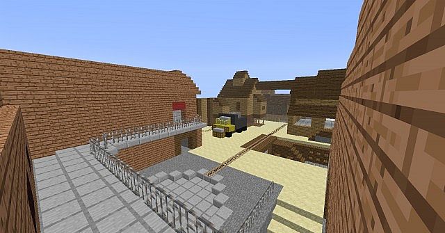 Team Fortress 2: Goldrush Stage C (Payload) Minecraft Map