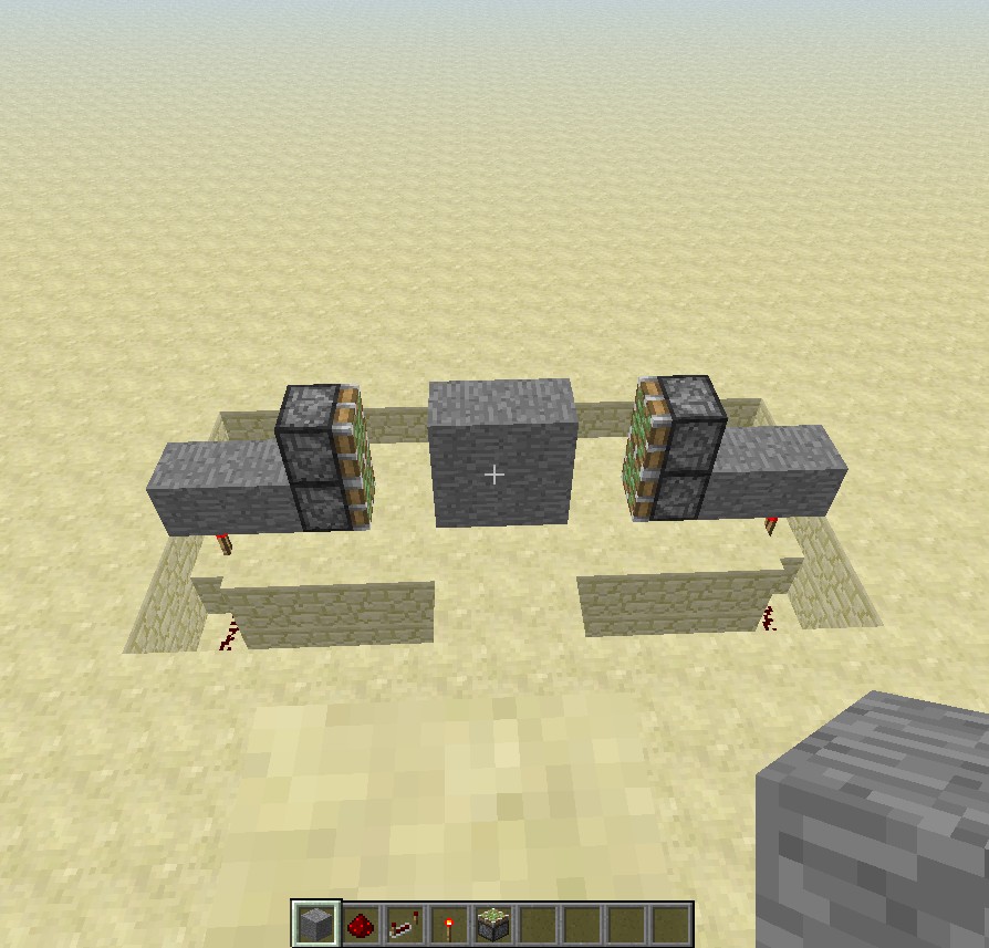 Double Piston Door Minecraft Map