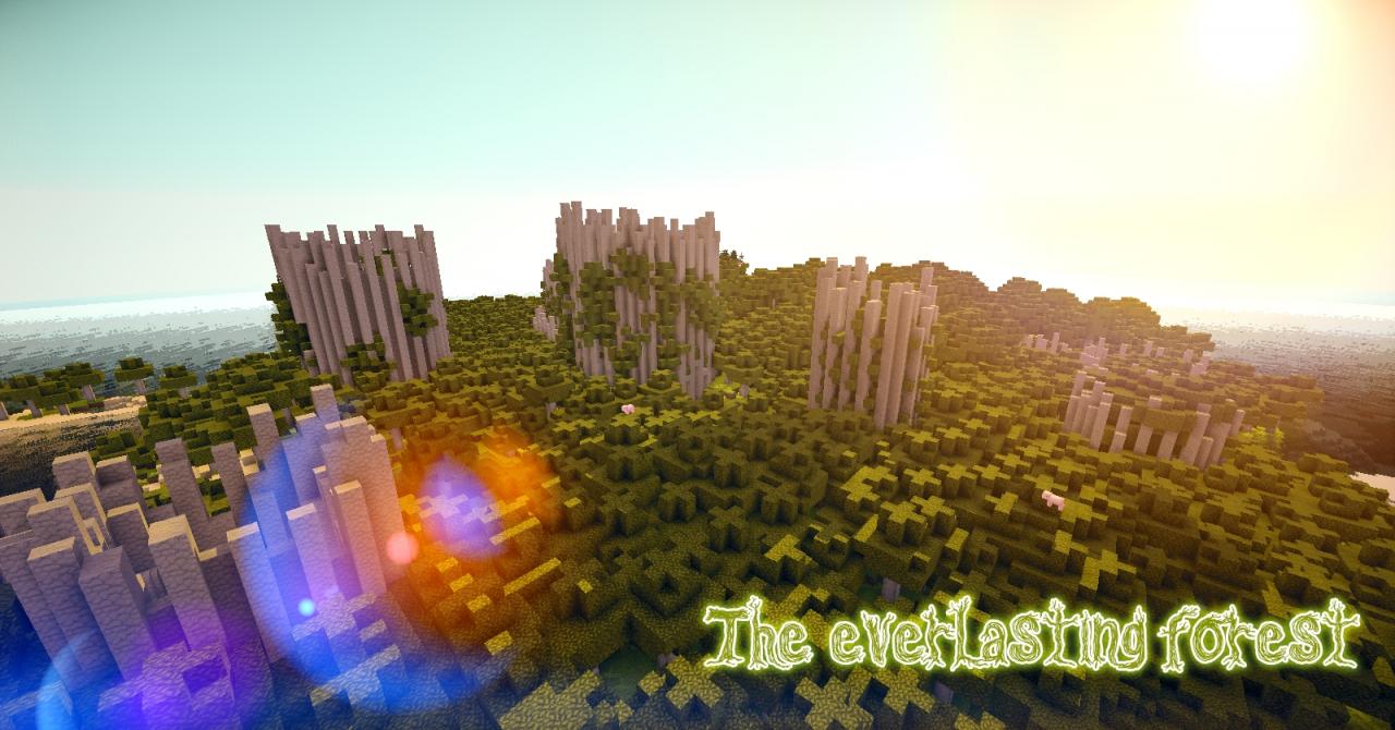 The everlasting forest Minecraft Map