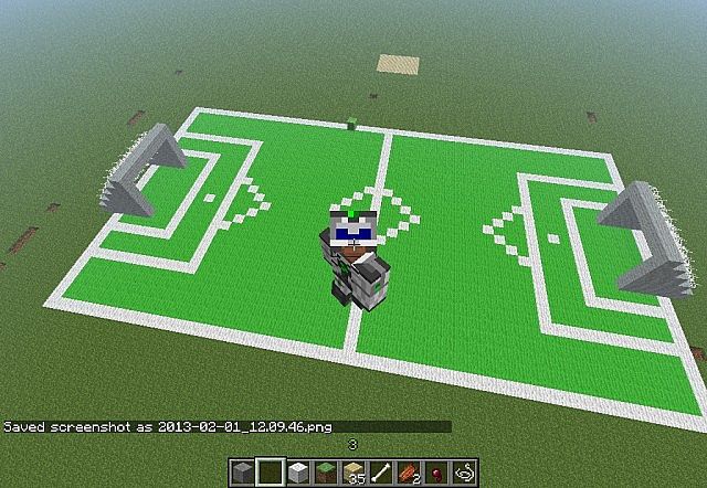 soccer field Minecraft Map