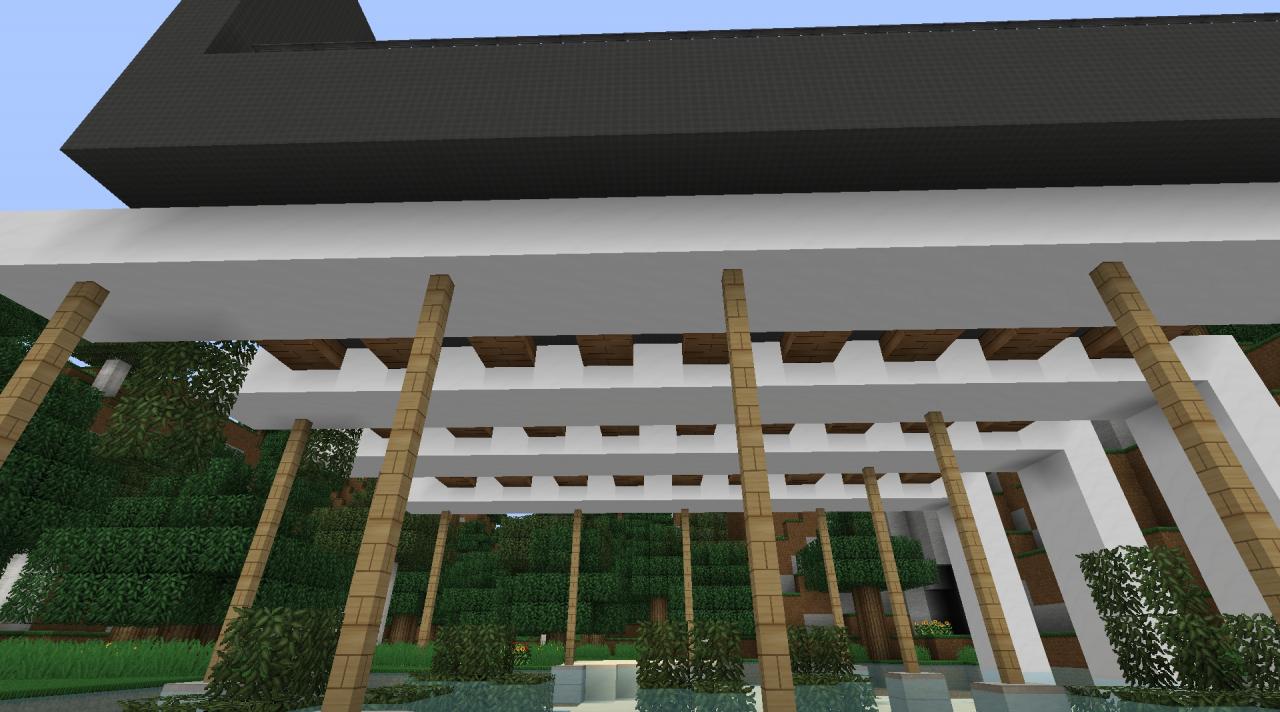 [Modern] Spring - Lakeside Home Minecraft Map