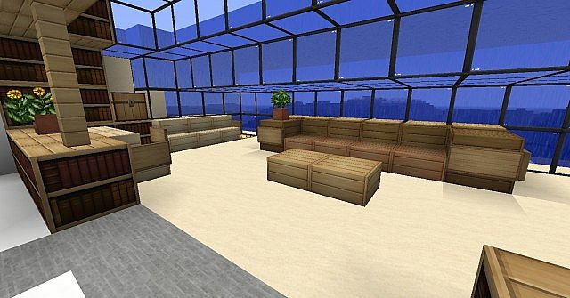 the batcave design (systeme redstone) Minecraft Map