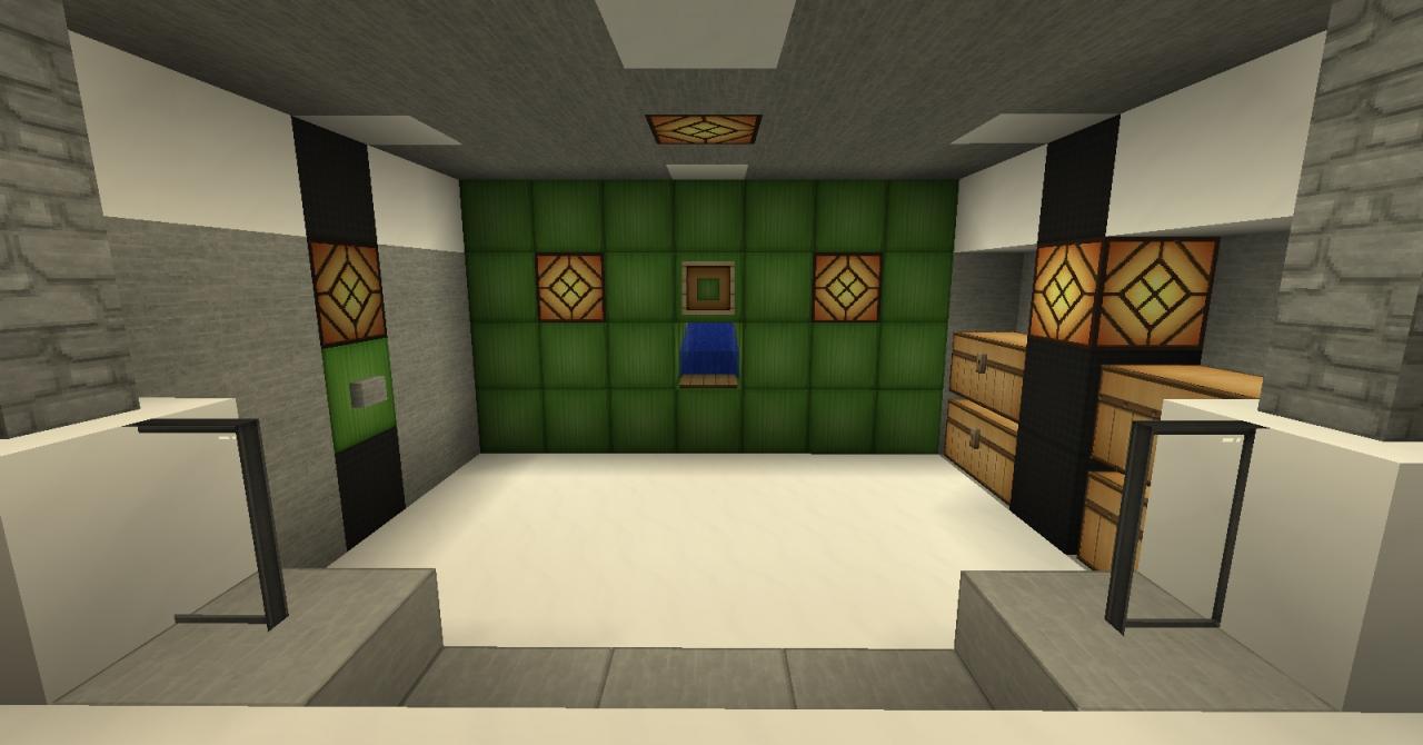 the batcave design (systeme redstone) Minecraft Map