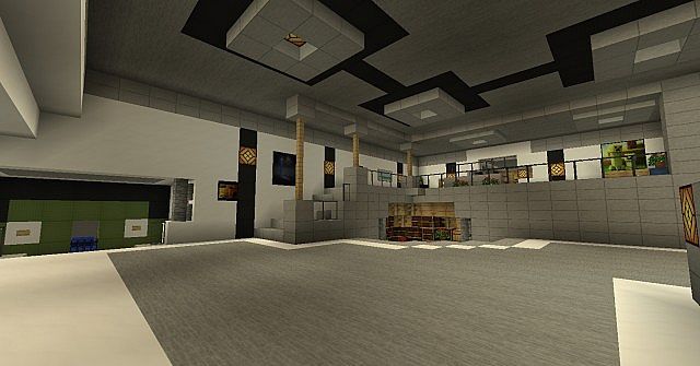 the batcave design (systeme redstone) Minecraft Map