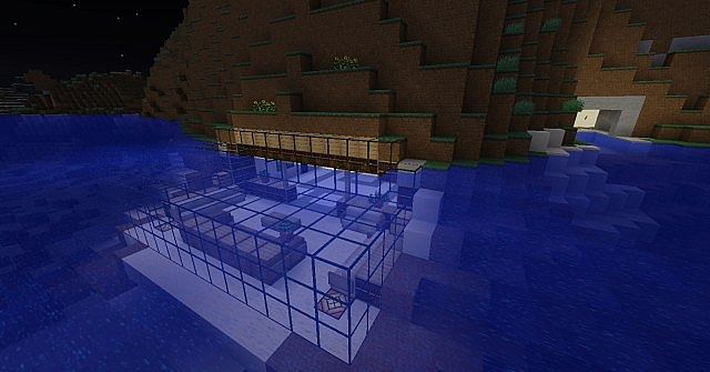 the batcave design (systeme redstone) Minecraft Map