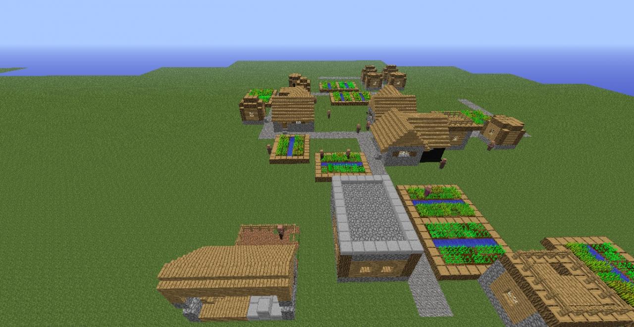 The Super Flat Glitch Minecraft Map