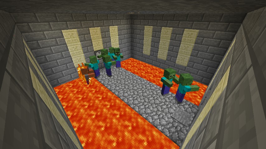 Temple Of The Hidden Diamond Minecraft Map