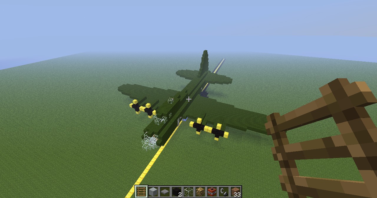 Boeing B-17 Flying Fortress Minecraft Project