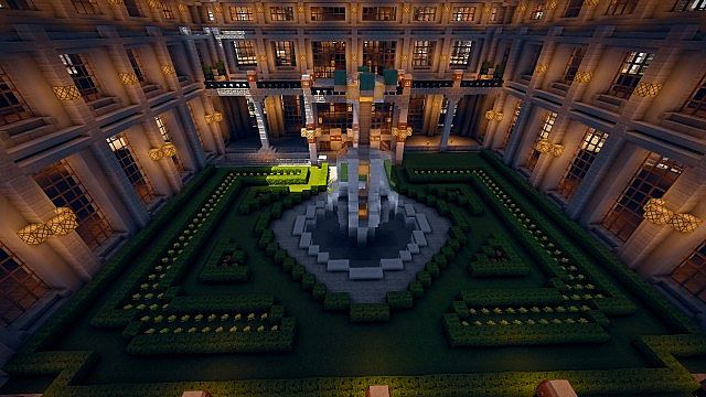 spawn building Minecraft Map