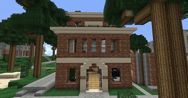 Georgian Style Townhouse Minecraft Map
