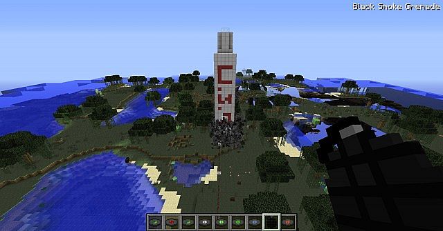 U.S.A rocket Minecraft Map