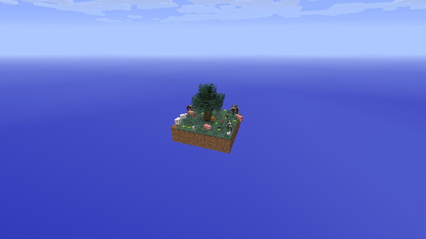 Skyblock Survival Island Minecraft Map