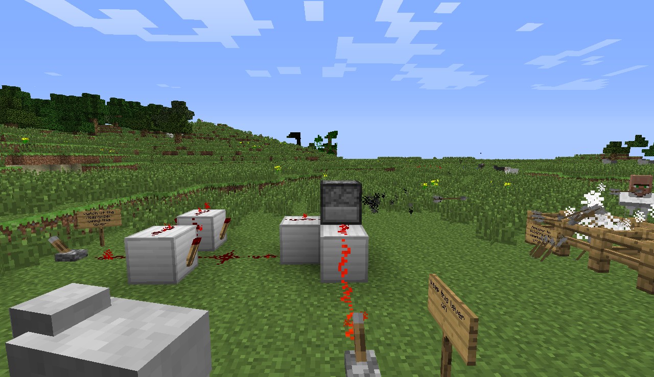 Rapid Firing Dispenser Minecraft Map