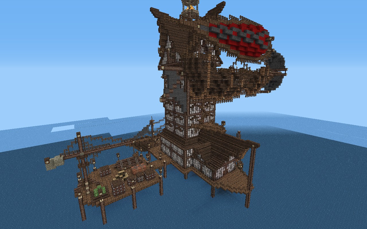 Ocean Outpost Minecraft Map