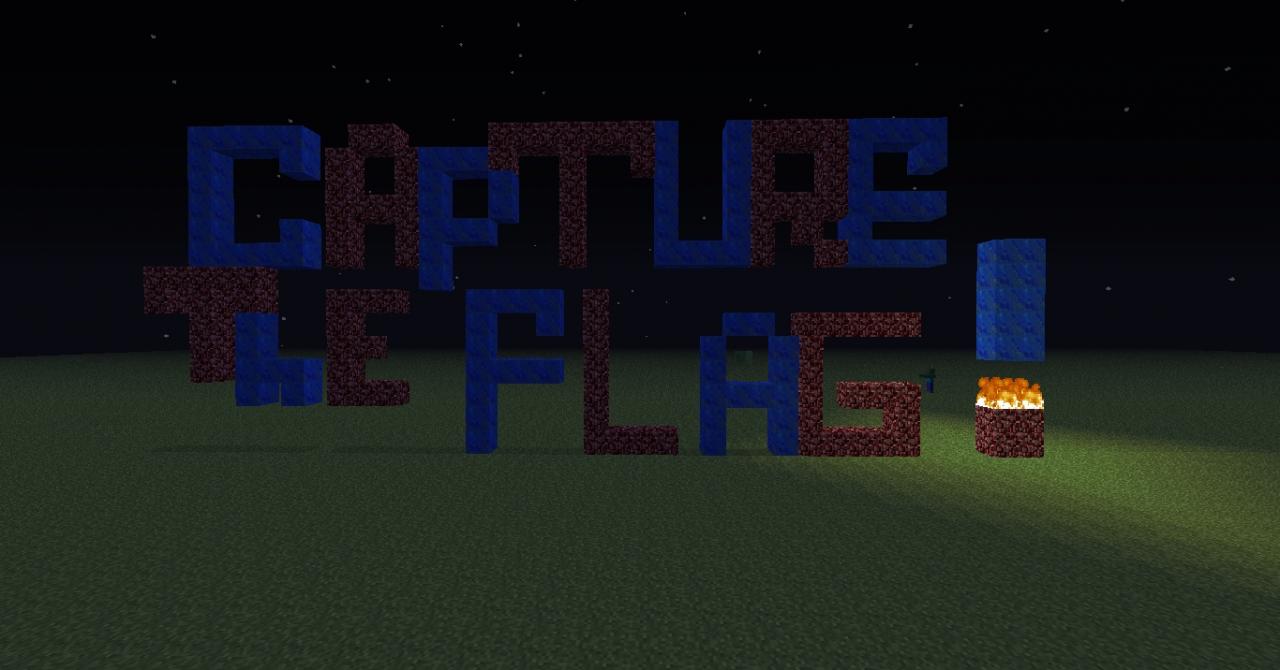 Capture the Flag! (8 Player PVP, Co-Op) Minecraft Map