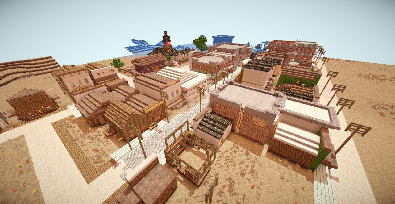 Minecraft creations | Blackwater (RDR) Minecraft Map