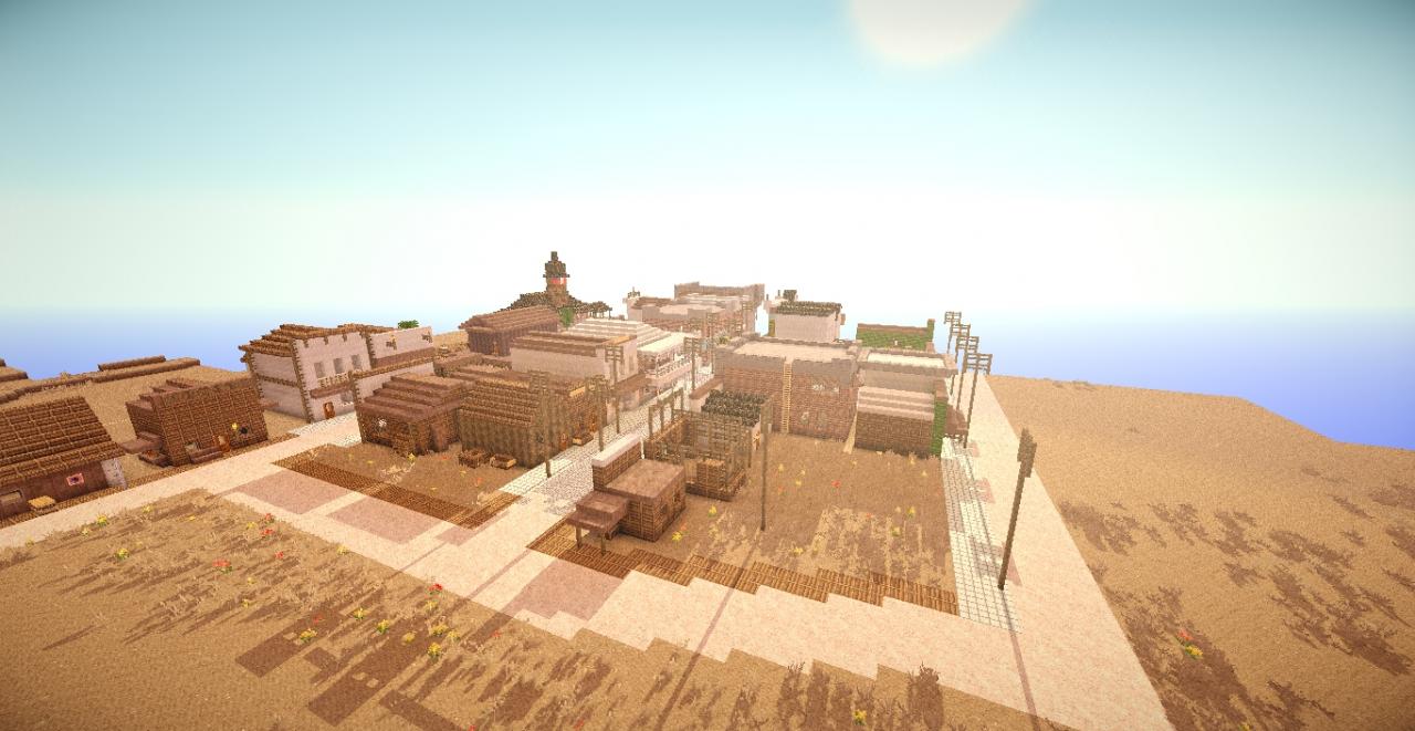 Minecraft creations | Blackwater (RDR) Minecraft Map