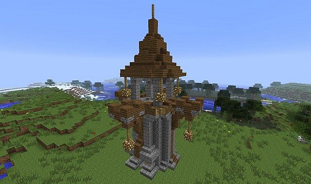 A Medieval Guard Tower Minecraft Map