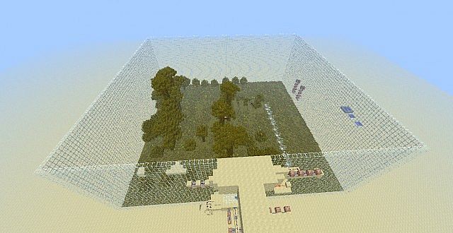 Fully Controled Hungergames With Command Blocks V2 Beta Minecraft Map