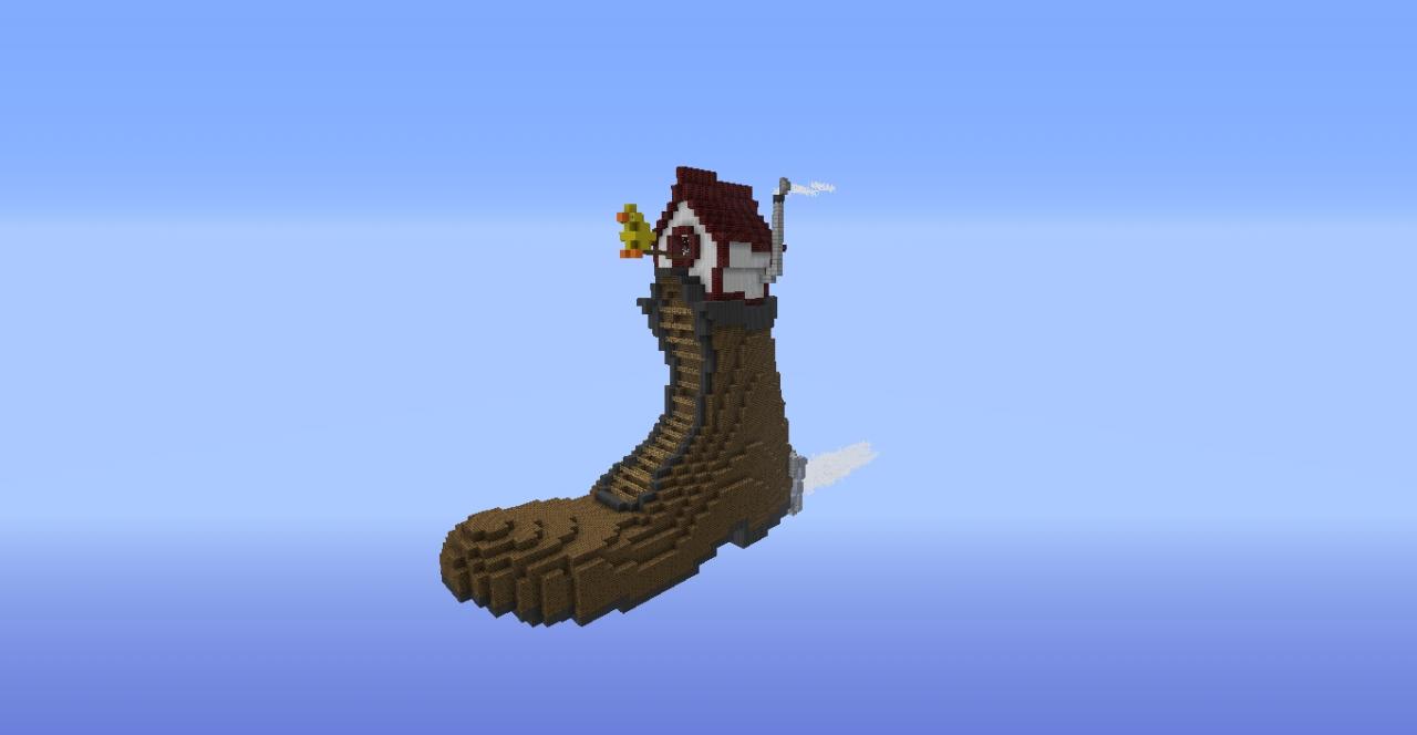 The Rocket Boot Minecraft Map