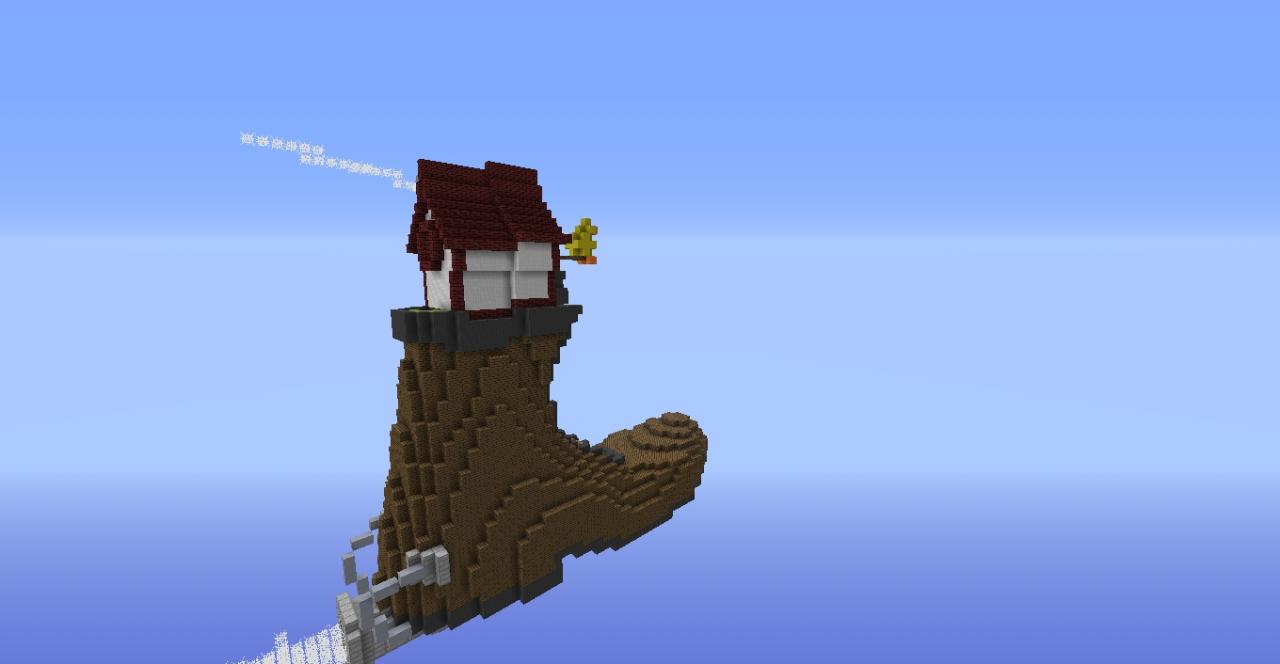 The Rocket Boot Minecraft Map