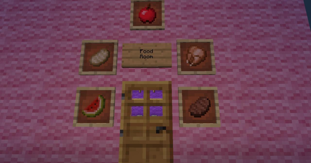 Huge House With Unlimited Resources Minecraft Map