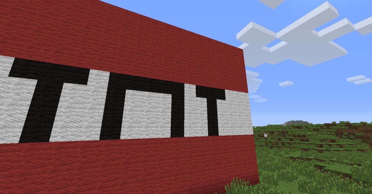 Large TNT Explosion Minecraft Map