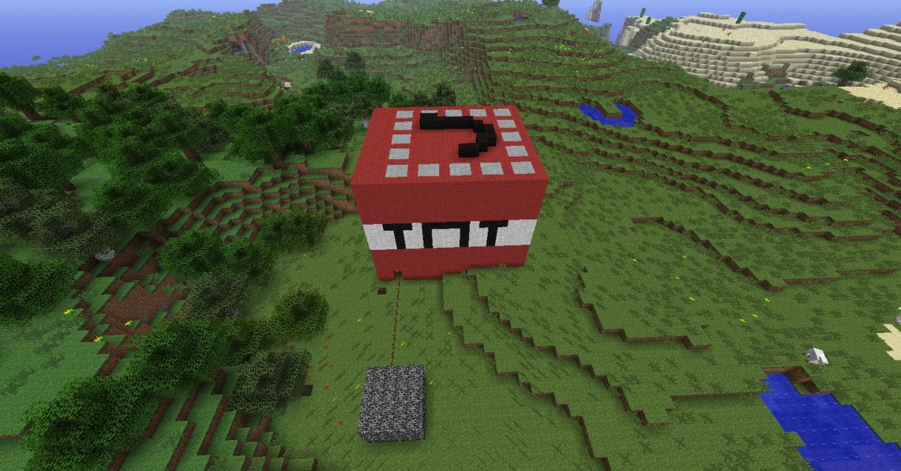 Large TNT Explosion Minecraft Map