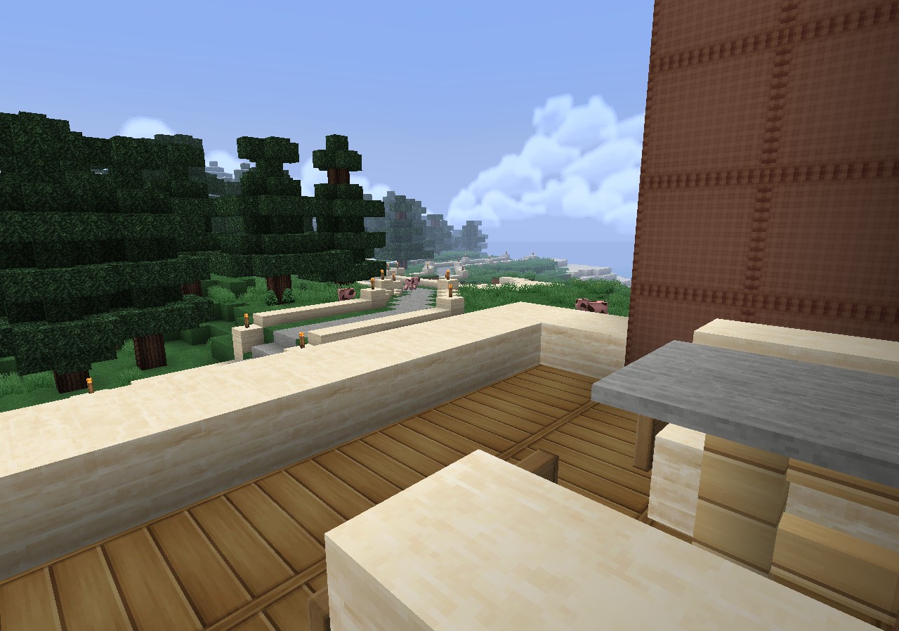 The Hilside Manor's House [Modern Complex] Minecraft Map